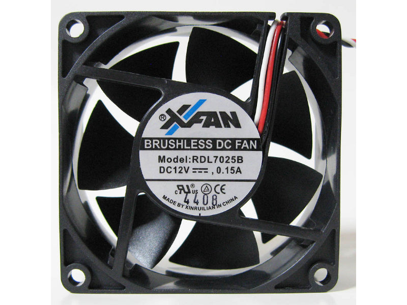 X-FAN RDL7025B(30NMB) 【70mm/25mm厚, 3000rpm】 / OVERCLOCK WORKS